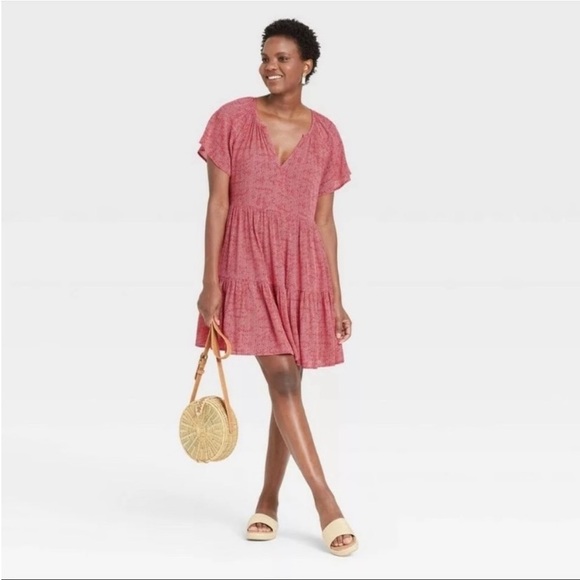 Knox Rose | Dresses | Knox Rose Red Dress | Poshmark